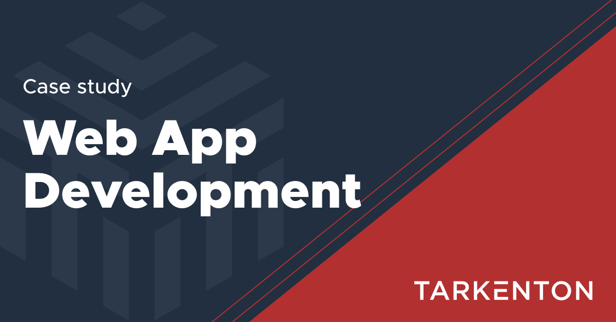 Case Study - Progressive Web Application Development - Tarkenton